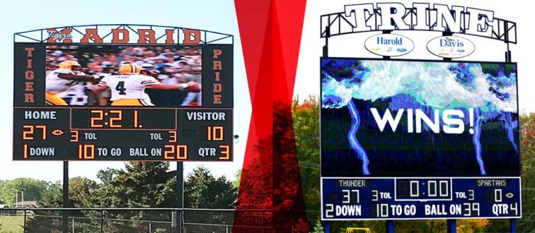 Electronic Football Scoreboards | Fair-Play Scoreboards