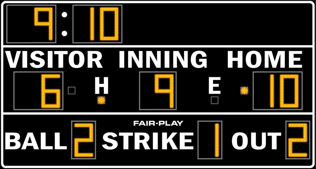 MP-7200-2 Multi-Purpose Scoreboard - Fair-Play Scoreboards